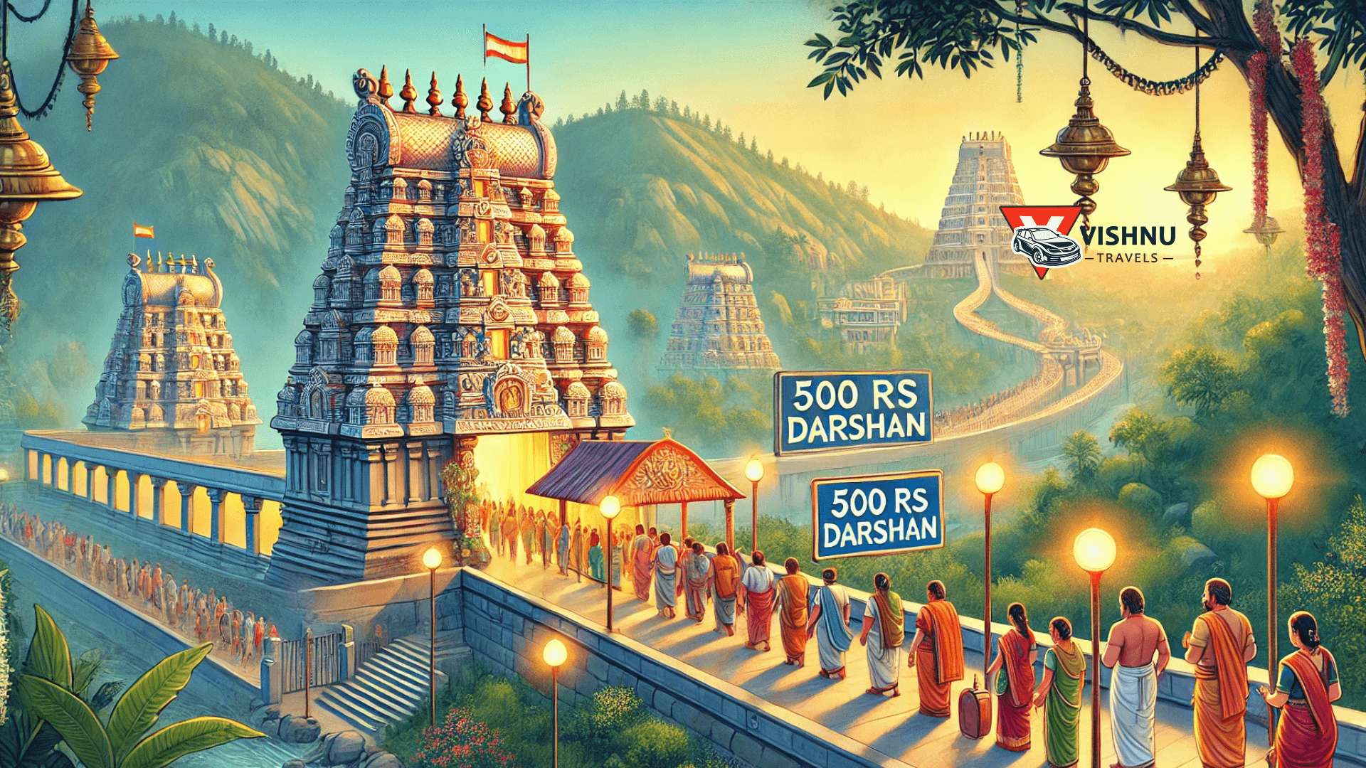 Tirupati Darshan 500 Rupees Ticket – Online Booking & Guide