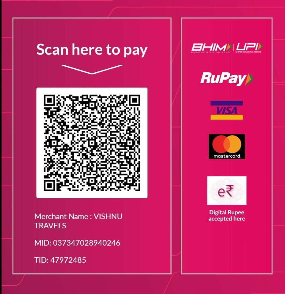 Contact Us - Vishnu-Travels